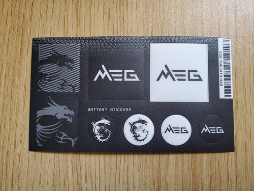 MSI Computer Motherboard Decal Battery Stickers Case Decals | eBay