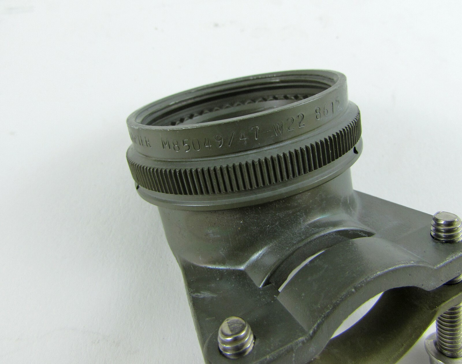 Pair of M85049/47W22 Backshells RA Open Back Self Locking Size 22/23 OD ...