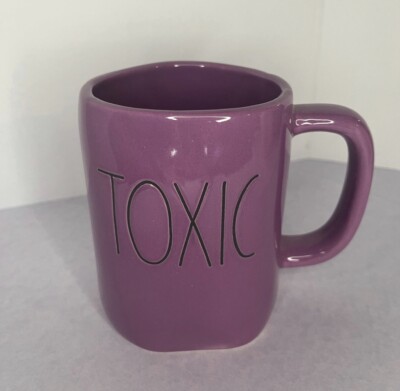 Rae Dunn ~ Halloween 2021 LL “TOXIC” Purple Mug ~ Hard to find!! | eBay