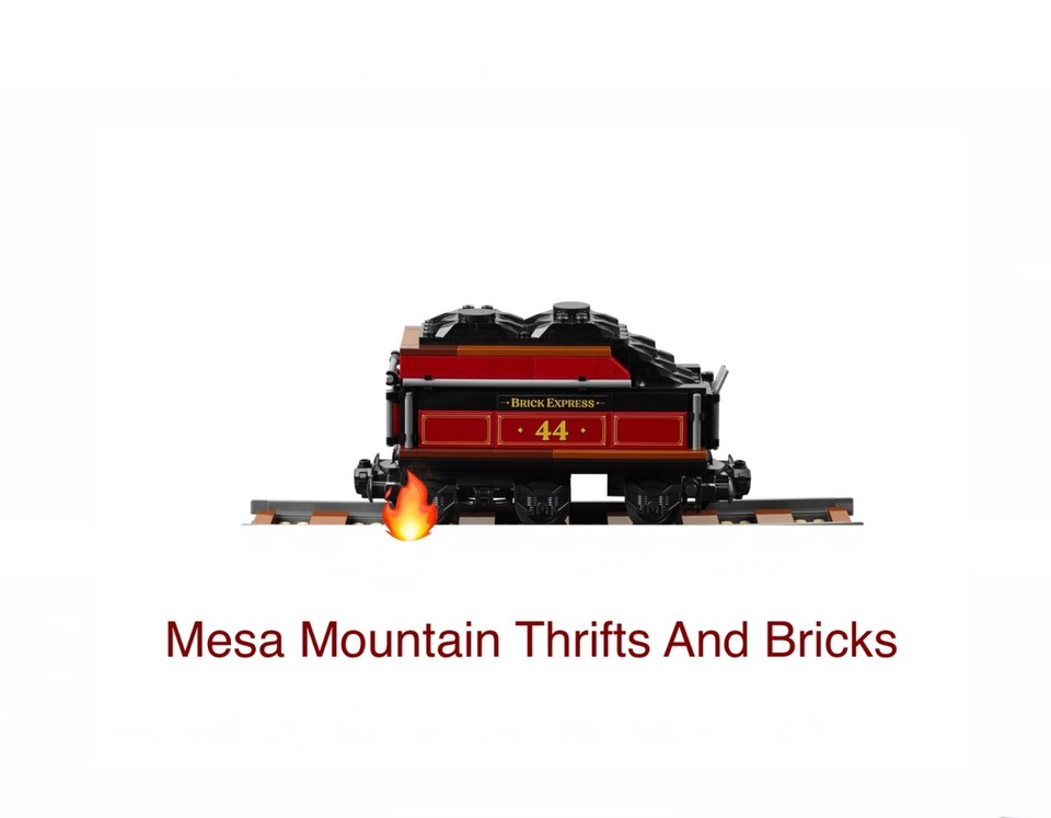 LEGO® Bricklink 910044 Wild West Train Locomotive Steam Train & Coal ...