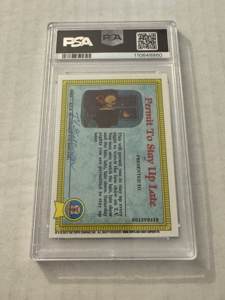 2013 Topps Chrome Garbage Pail Kids Nasty Nick Series 1 Atomic ...