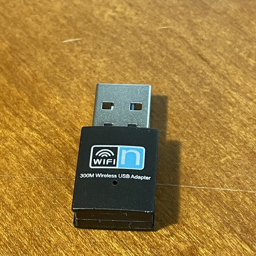 300M USB WiFi Wireless LAN 802.11 n/g/b Adapter Nano Network Card ...