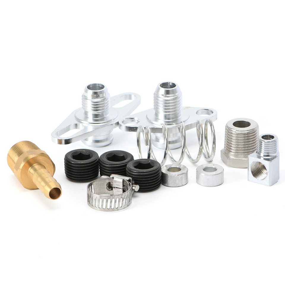 Inline Fuel Pressure Regulator Adjustable FPR 3-65PSI 3/8'' IN/OUT ...