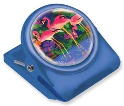 Acrylic Button Clip Magnet Backing Flamingo Paradise - 837-02 | eBay