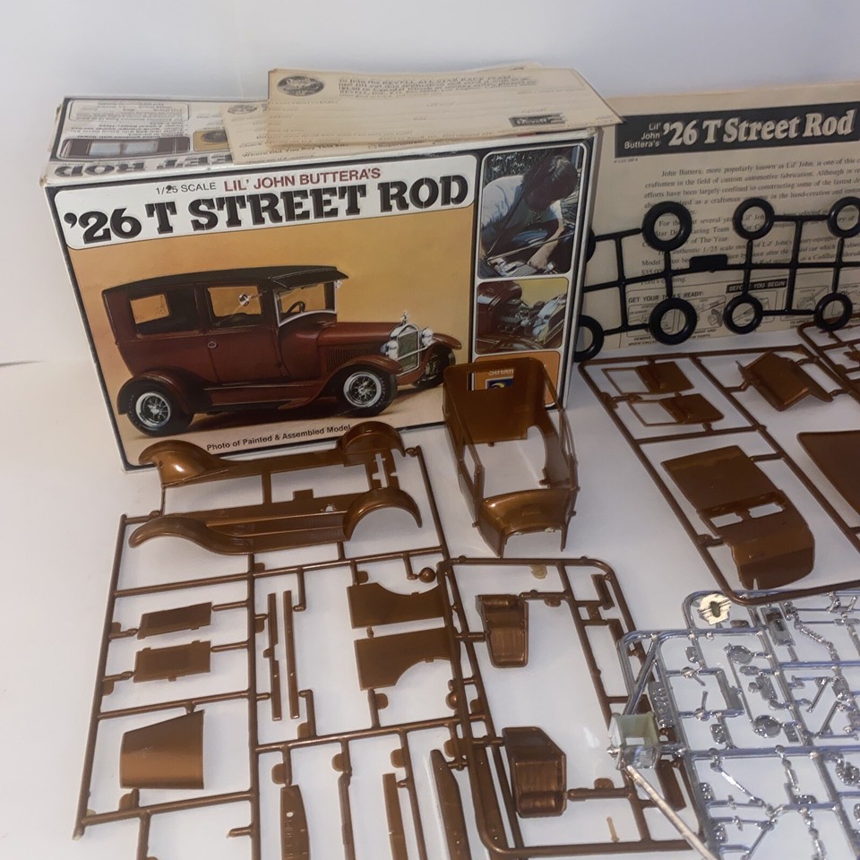 Revell Model Kit Lil John Buttera's '26 T Street Rod 1/25 As Pictured ...