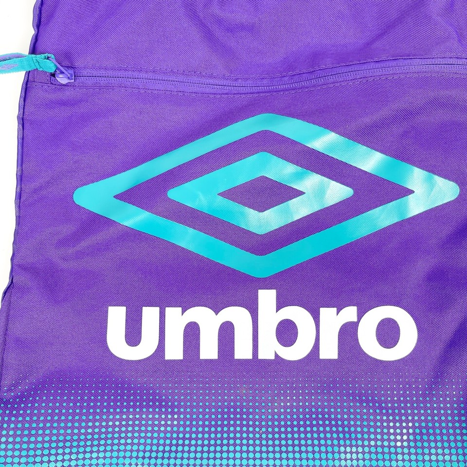 Umbro Duotone Carrysack Drawstring Bag - Purple/Turquoise Vintage 90s ...