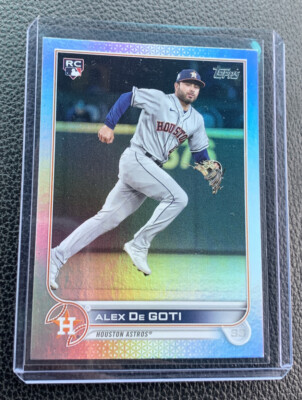 2022 Topps Update Rainbow Foil #US29 Alex De Goti - Houston Astros RC ...