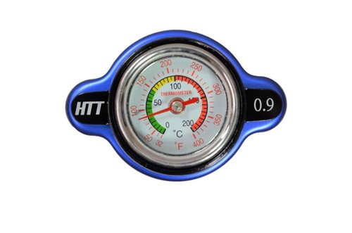 Radiator Cap 13 PSI Pressure Rating with Temperature Gauge 10227 | eBay