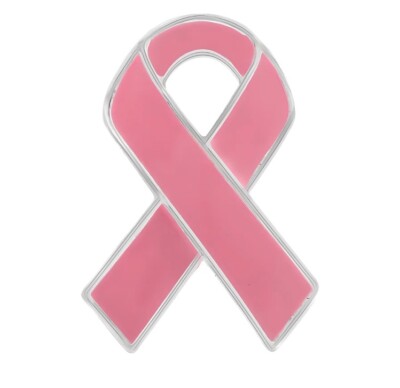 BREAST CANCER AWARENESS RIBBON PINS 100 PINS $155.00 HIGH QUALITY PINK ...