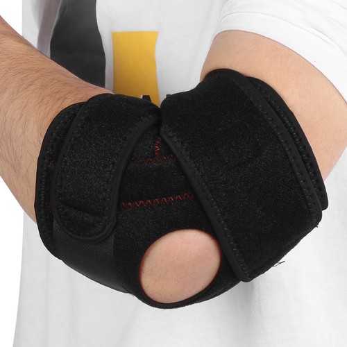 Gd1 Spring Support Elbow Pad Elastic Adjustable Wrap Sports Injury Pain ...