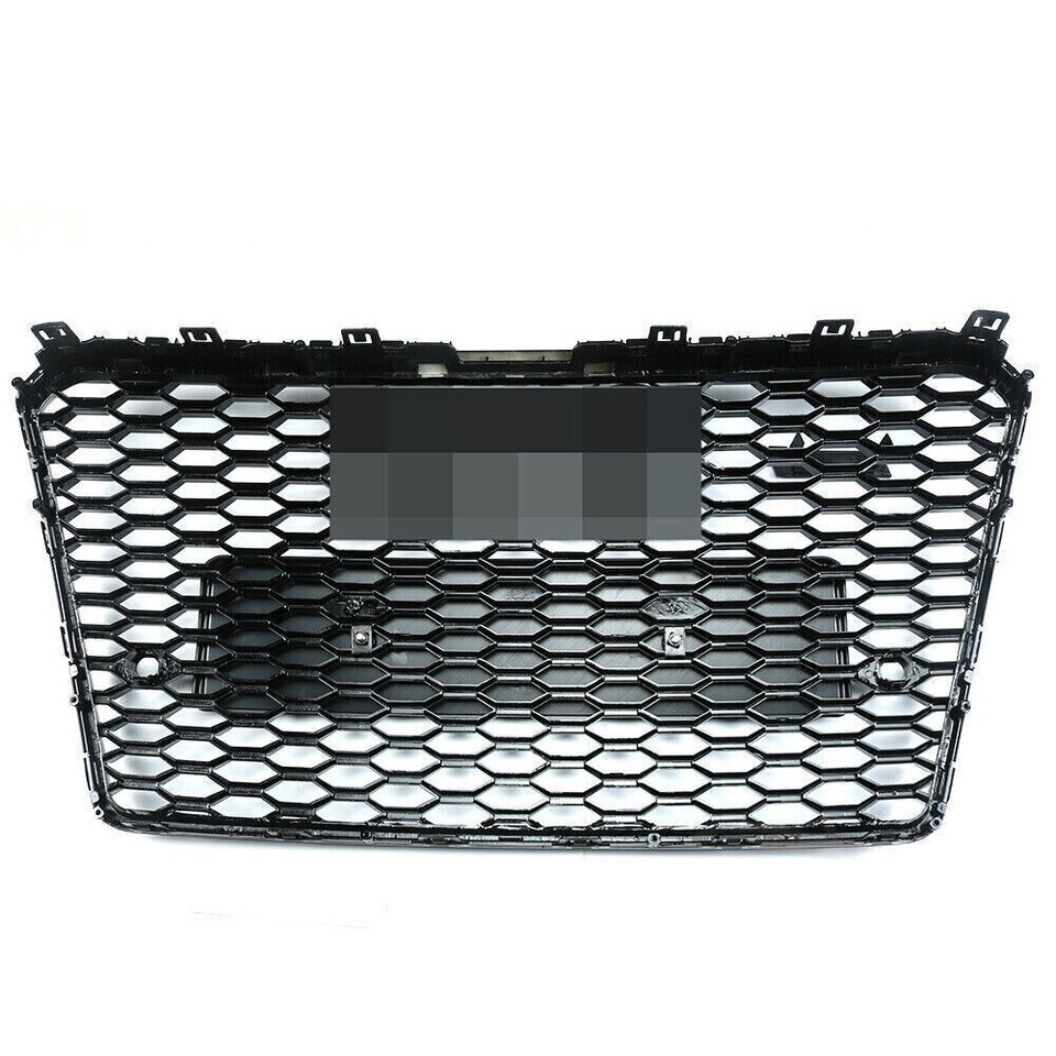 For Audi A7 S7 RS7 2011 2012 2013 2014 Front Grille Full Black ...