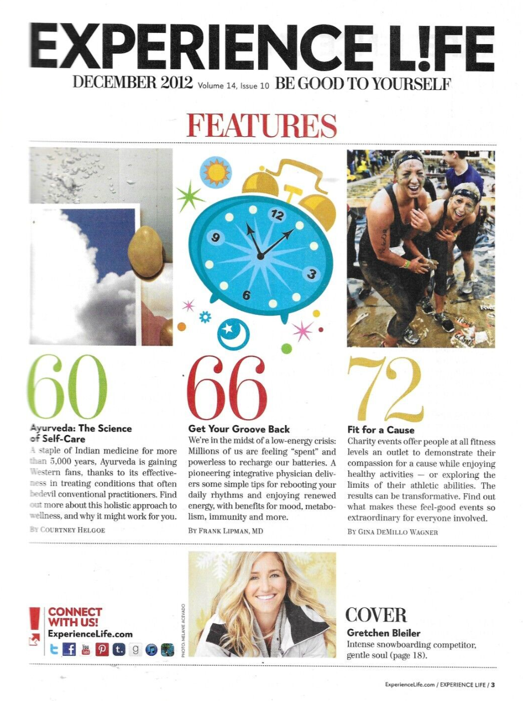Experience Life Magazine Gretchen Bleiler Gluten Free Desserts Self ...