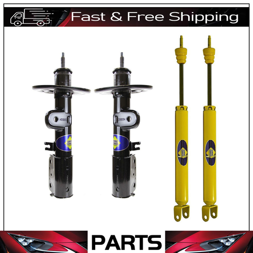 Monroe Front and Rear Suspension Strut and Shock Absorber Assembly Kit ...