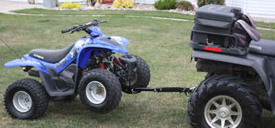 Hook-N-Go Youth ATV Tow Bar Hitch, Diamond J Customs | eBay