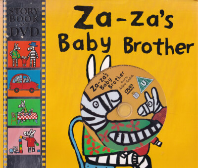 LUCY COUSINS - Za-Za's Baby Brother (Storybook and DVD) | eBay Australia