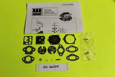 Husqvarna 44 444 140S 240S Chainsaw Walbro HDC10 HDC32A HDC51A HDC51B ...