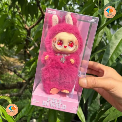 Cute Labobo Pink Vinyl Plush Figure – Fall Style Collectible Toy Gift ...
