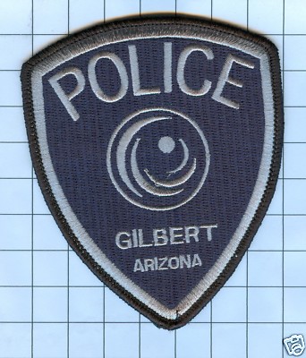 Police Patch - Arizona - GILBERT | eBay