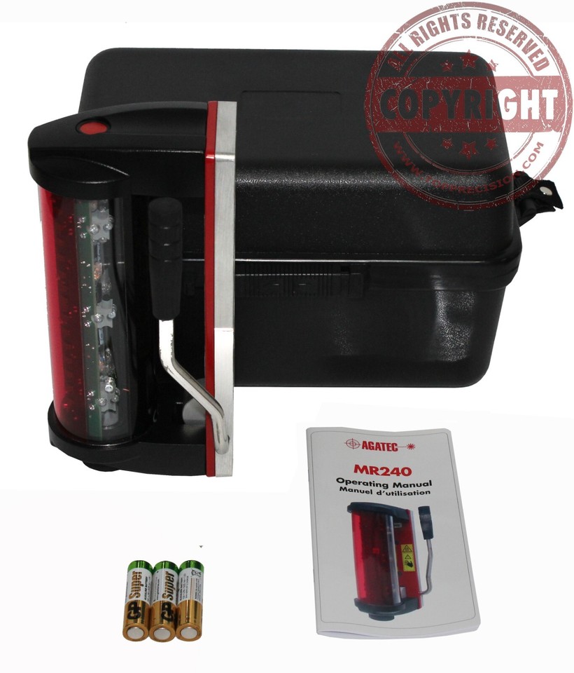 GEOMAX AGATEC MR240 LASER RECEIVER,EXCAVATOR,BACKHOE,TRIMBLE,TOPCON ...