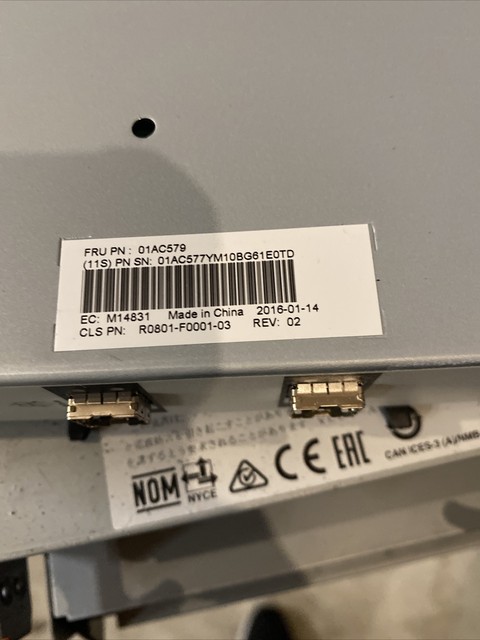 01AC579 IBM SAS 12g Expansion Canister for Storwize V5000/v7000 G2 for ...