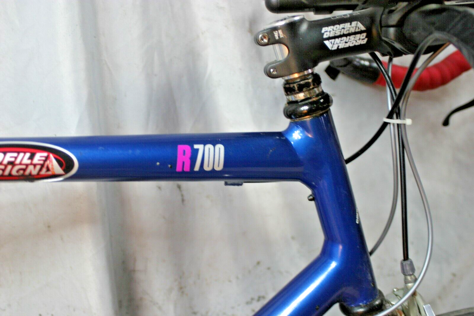 1998 Cannondale R700 Racing Road Bike 58cm Large Aero-Bar Shimano USA ...