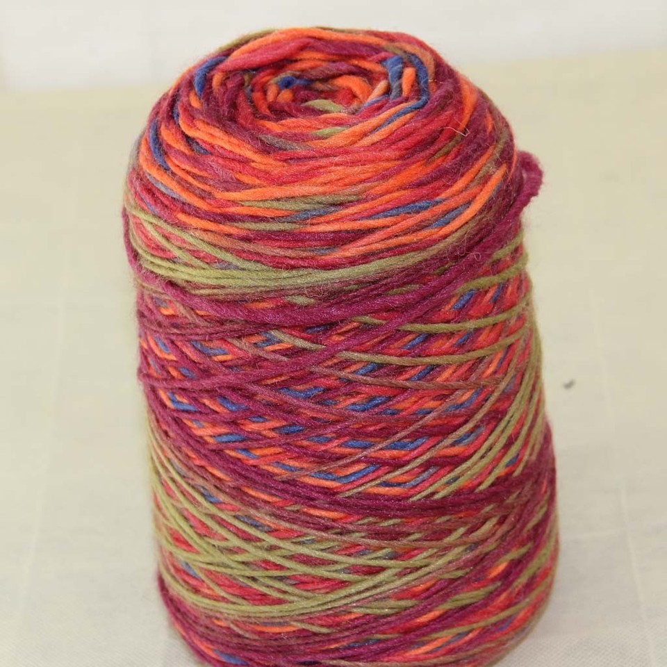 New Soft Multi Color 1Cone Of 500g Woolen Thick Yarn Hand Knitting ...