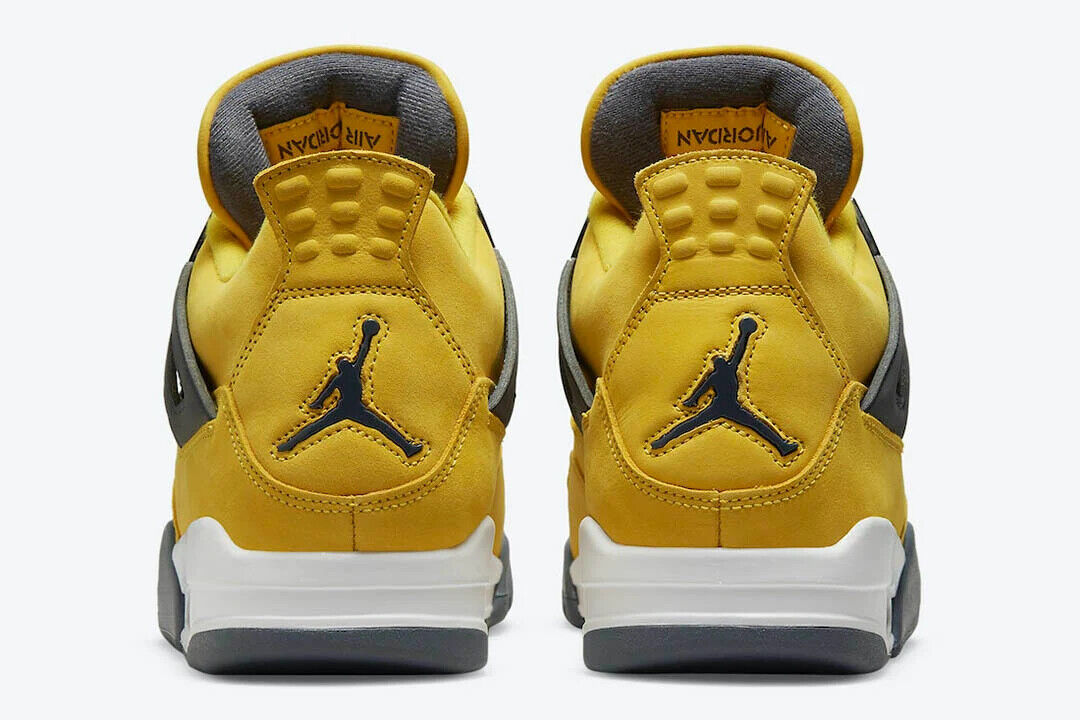 2021 Nike Air Jordan 4 IV Retro size 13 Lightning Yellow 2021 Nike Air Jordan 4 IV Retro size 13 Lightning Yellow
