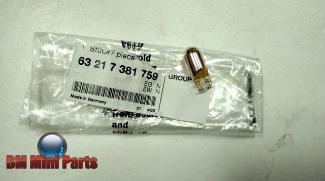 Genuine BMW MINI Capless Side Repeater Indicator Bulb Mirror ...