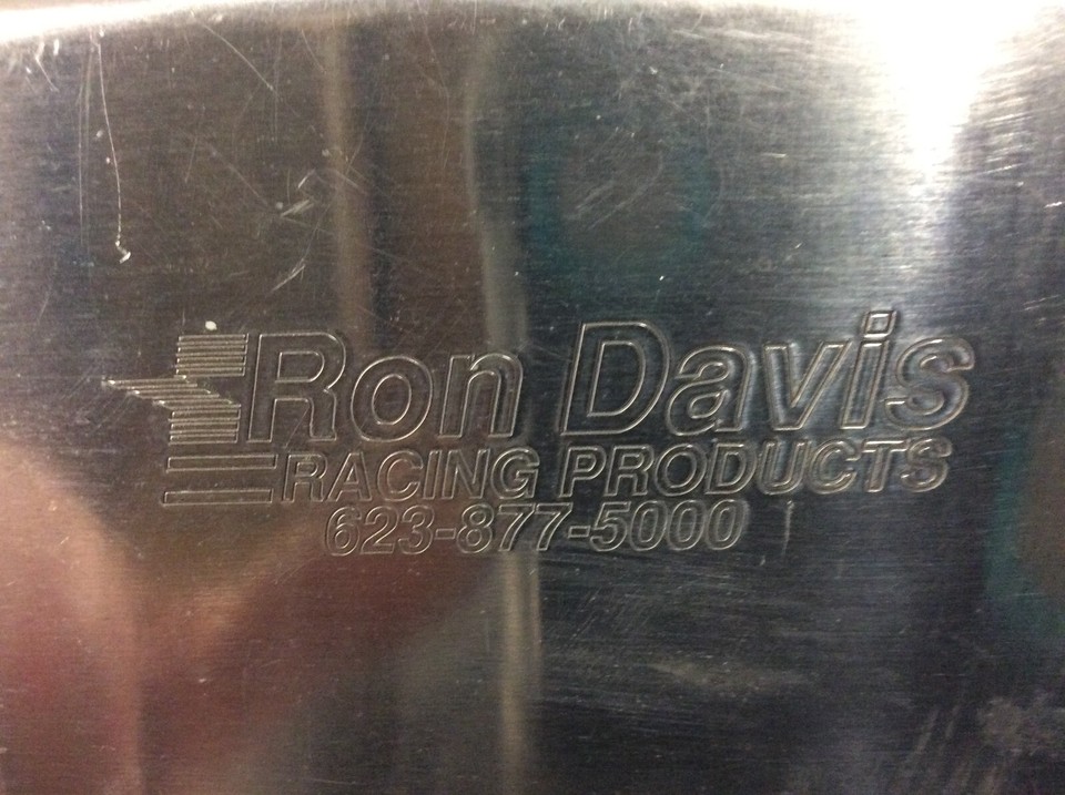 Ron Davis Racing Aluminum Radiator w/ Fans Dragster CUSTOM Built 11 ...
