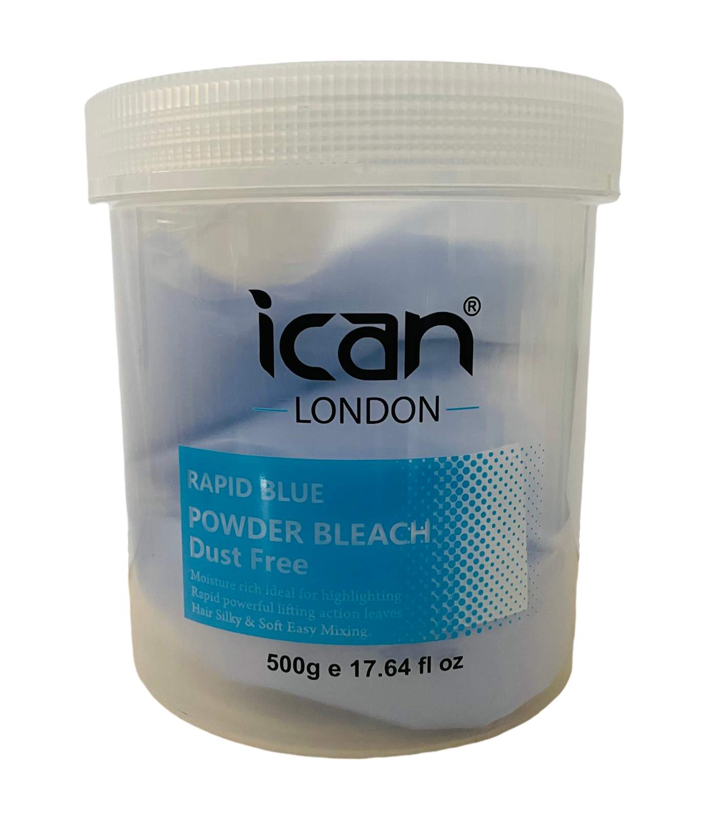 ICAN RAPID BLUE BLEACH POWDER 50G, 100G or 500G HAIR DYE HIGHLIGHTING ...