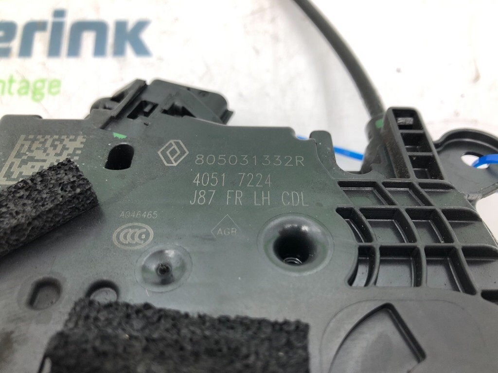 BARRE DE SERRURE DE PORTE AVANT GAUCHE Captur (2R) 2015 805031332R | eBay