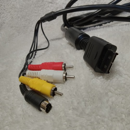 S-Video AV Cable for PS3/ PS2/ PS1/ PSX Untested 813048010944| eBay