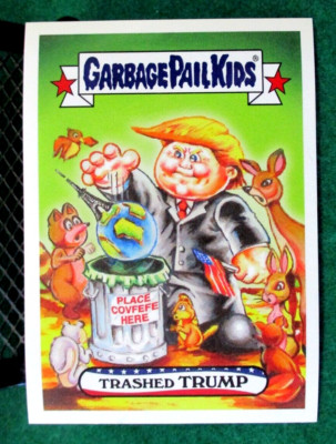 2017 TOPPS GPK TRUMPOCRACY TRASHED TRUMP NO.30 WITH TOP LOADER | eBay
