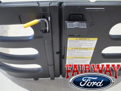 15 thru 20 Ford F-150 F150 OEM Genuine Ford Black Stowable Bed Extender ...