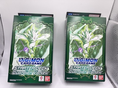 Digimon English Cards - 2 Starter Decks ST-18 - GUARDIAN VORTEX (54 ...