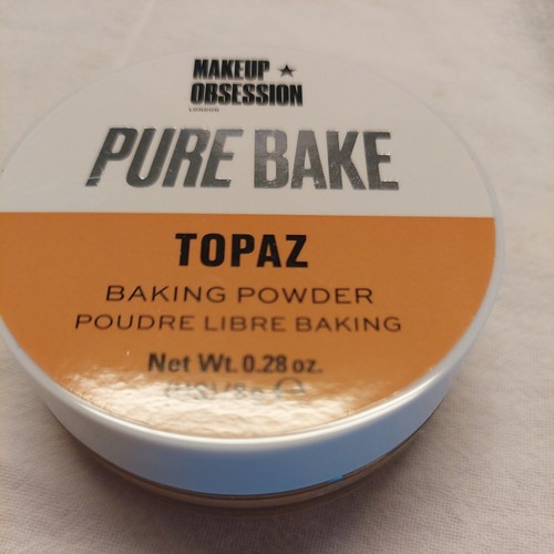 MAKEUP OBSESSION PURE BAKE TOPAZ BAKING POWDER .28oz Sealed Free ...