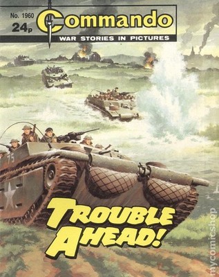 Commando War Stories in Pictures 1960 FN- 5.5 1986 Stock Image Low ...