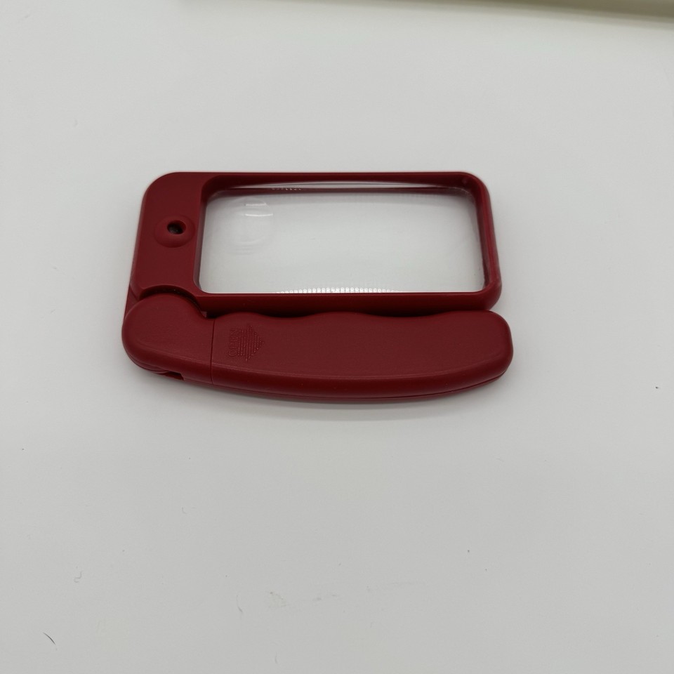 Folded magnifier w focused 6X Dot Red 5" Width, 3.5" Tall/Non ...