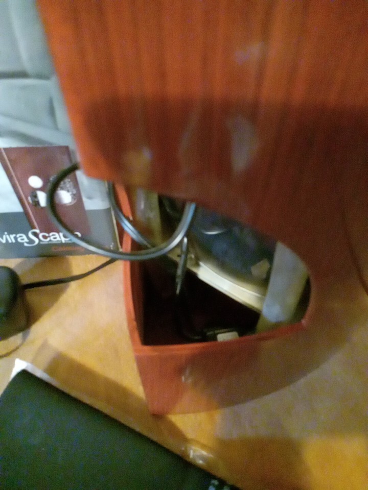 Homedics Envirascape Rain Forest Fountain Soothing Rain Sound Machine ...