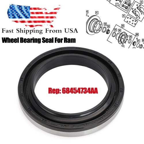 Wheel Bearing Seal For 2019-2024 Ram 3500 4500 5500 #68454734AA ...