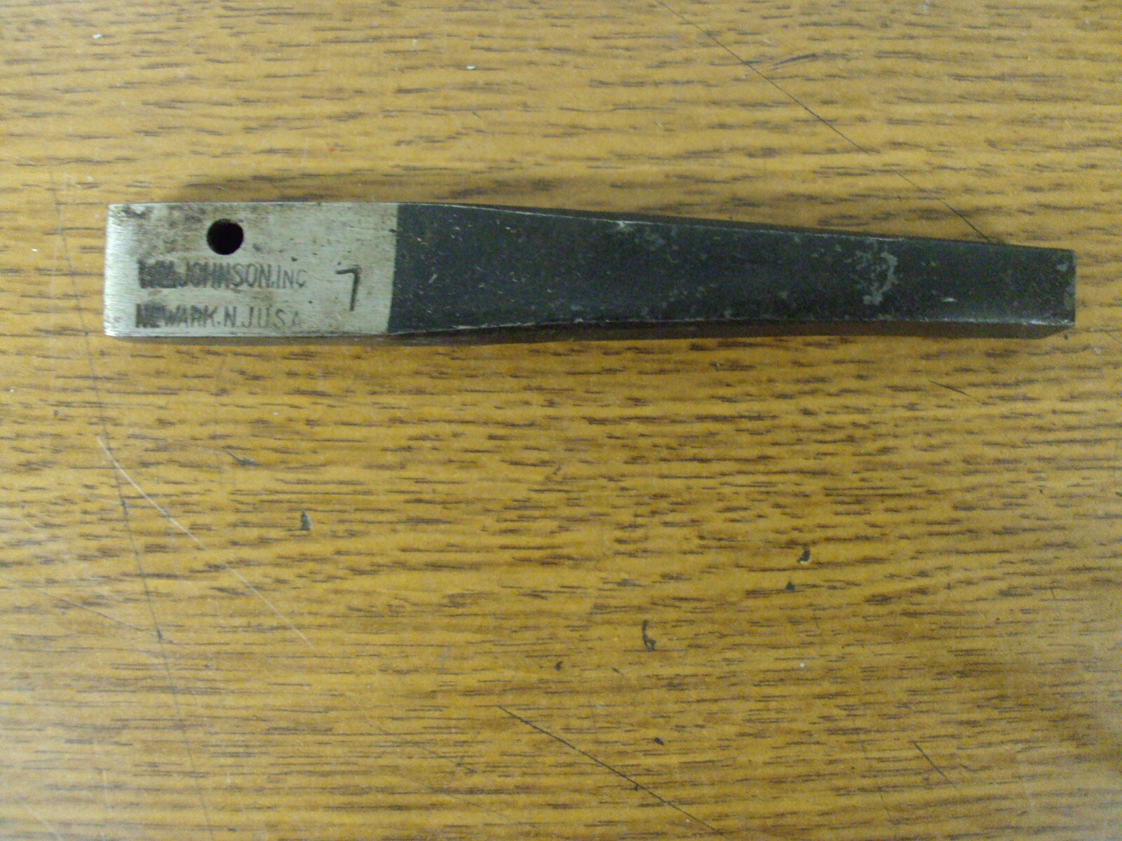 New Wm Johnson Tinner's Rivet Setter No 7, 1/8" Hole Size 13 Rivets USA ...