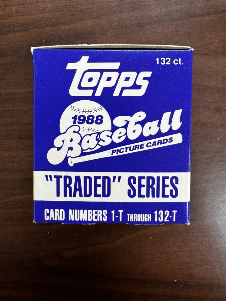 1985-1990 Topps/UD/Fleer/Score Rookie & Traded Sets | eBay