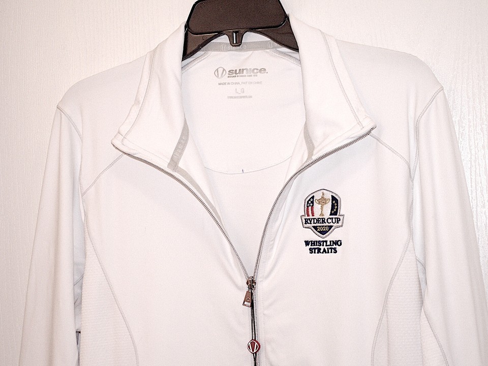 Ryder Cup 2020 Whistling Straits Sunice Elena Jacket Women LG White ...