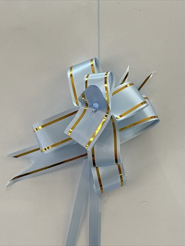 30 Pcs Small Blue Strike Packing Pull Bow Ribbons Decor Party Supplies ...