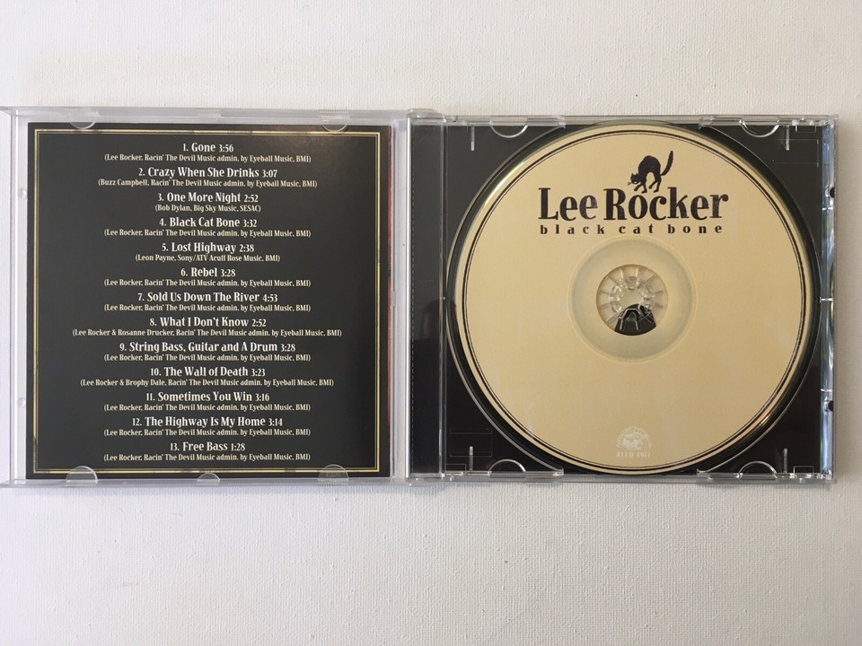 Lee Rocker black cat bone CD Like, Voodoo Swing Robert Gordon The Pin ...