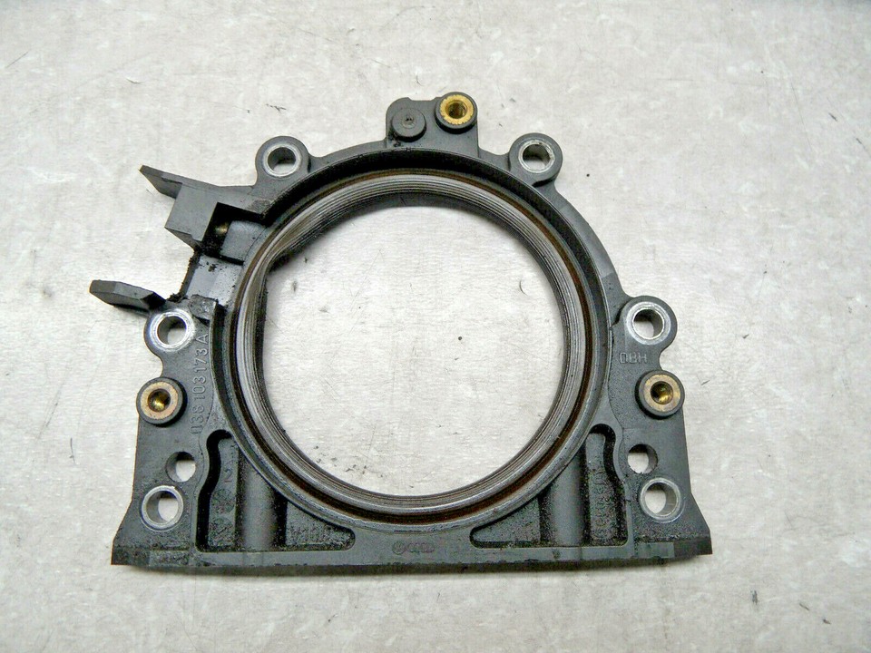 VW Caddy 2K Audi A6 4F Skoda Sealing Flange Crankshaft 038103173A ...