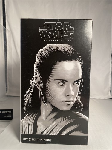 Star Wars Black Series 6 Inch 2017 SDCC Rey (Jedi Training) Luke (Jedi ...