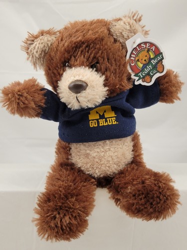 Rare Chelsea Teddy Bear Company Michigan Wolverine’s Plush Stuffed ...