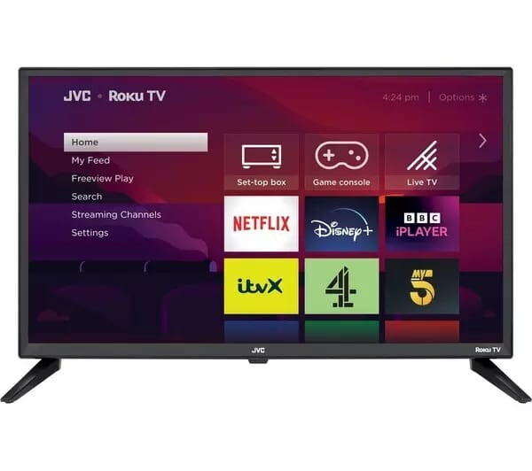 JVC LT-32CR230 ROKU TV 32” SMART HDR10 HD | Grelly UK