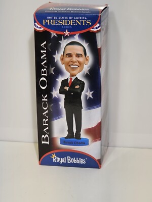 Presidents Royal Bobbles Bobblehead - Barack Obama - New in Box !! | eBay